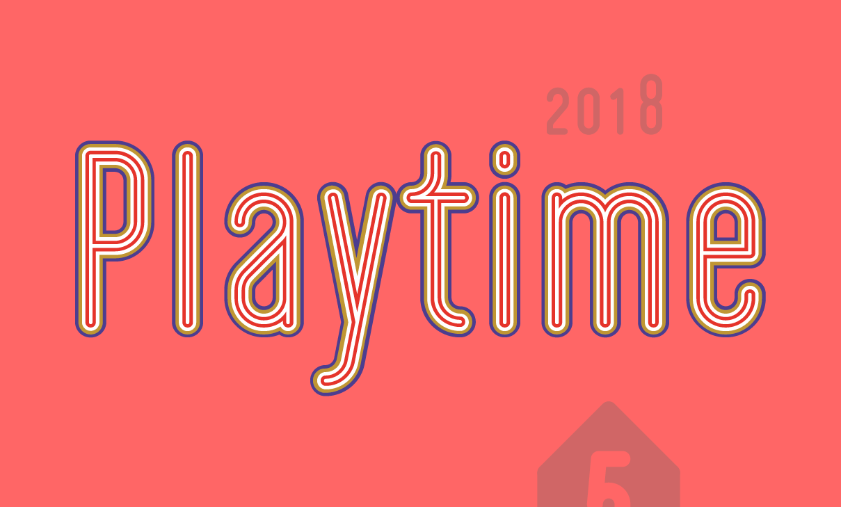 Playtime, typographie Condensed Rounded Stackable — AinsiFont, Fonderie ...